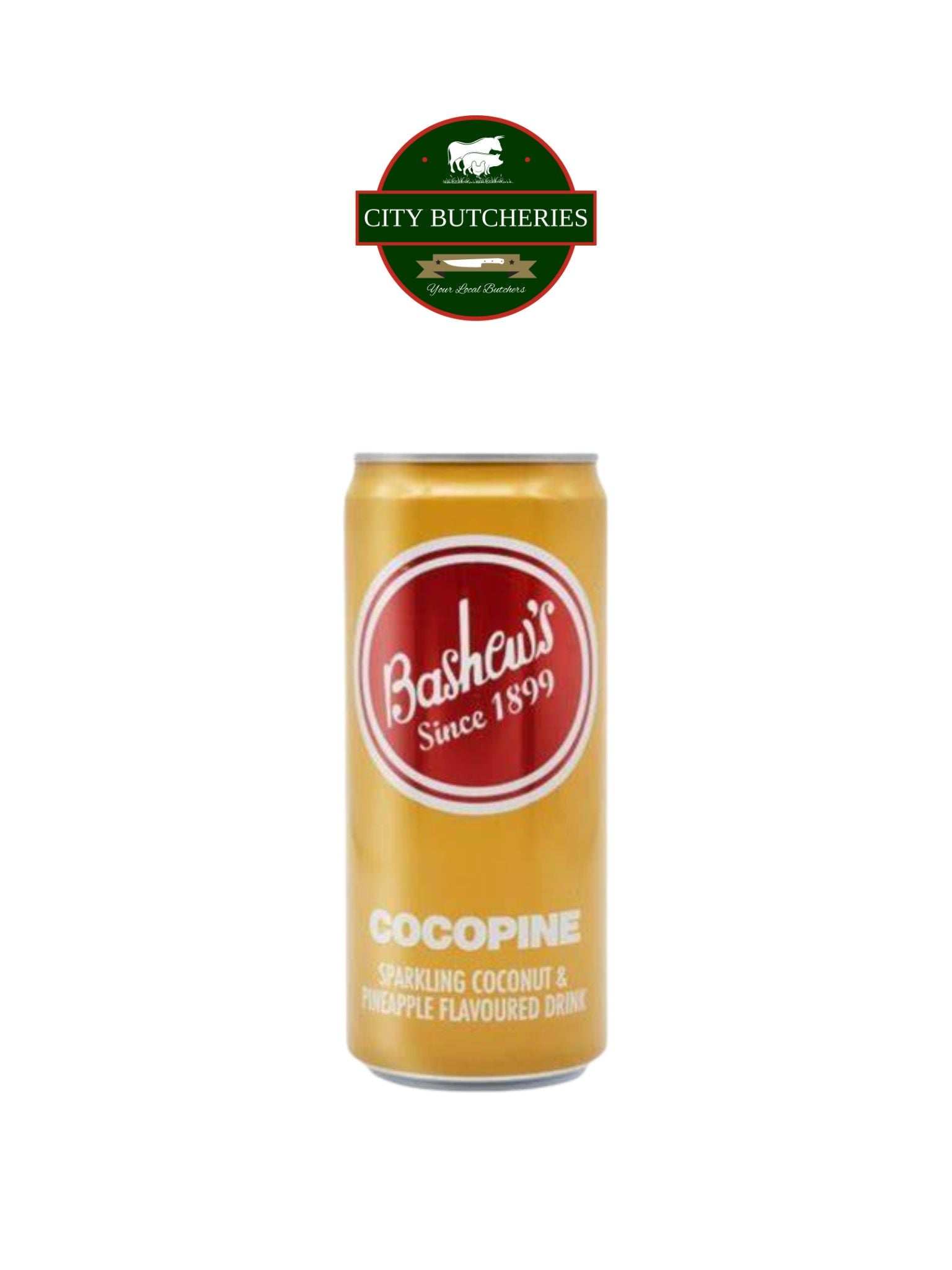 Bashew’s Cocopine Sparkling Flavoured Drink (330ml) – City Butcheries