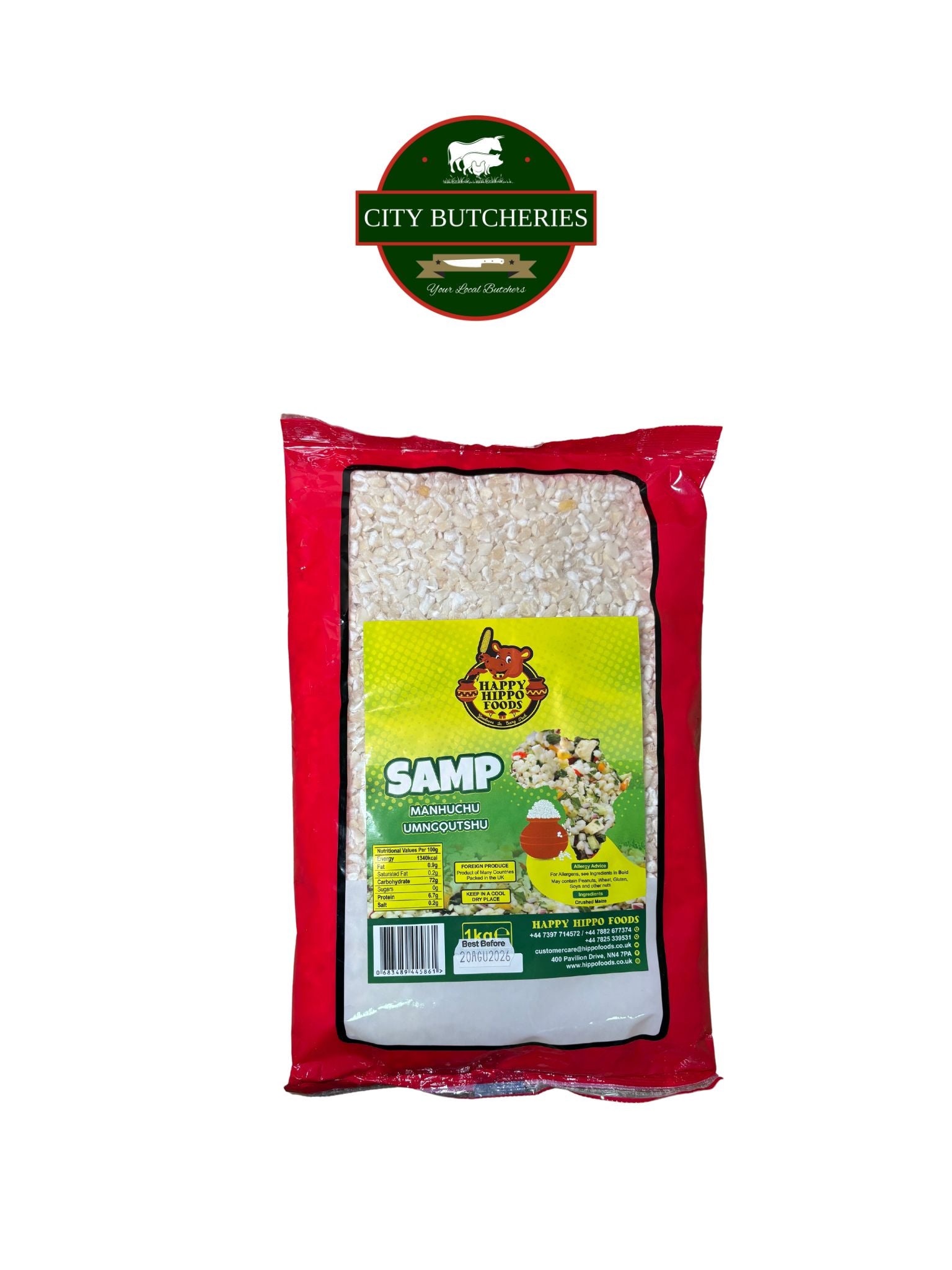 Happy Hippo Foods Samp (1kg) – City Butcheries