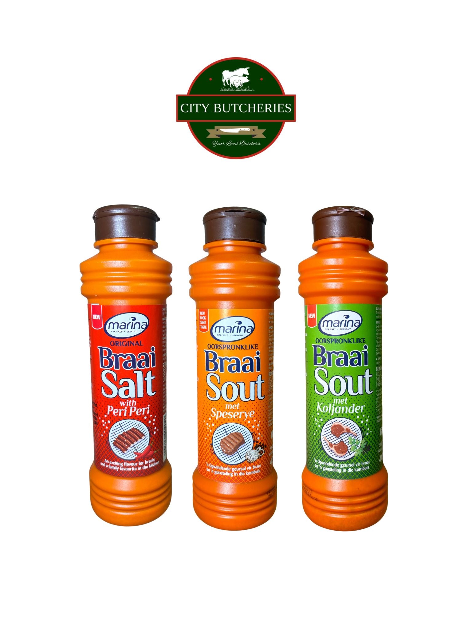 Marina Braai Salt (All Flavours) (400g) – City Butcheries