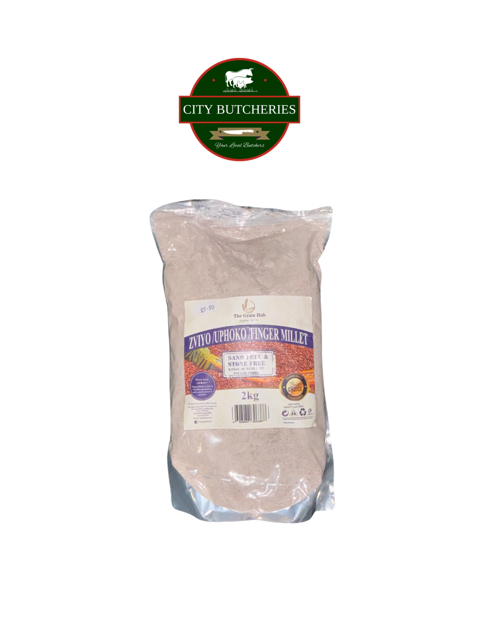 The Grain Hub (Zviyo / Finger Millet) (2kg) – City Butcheries